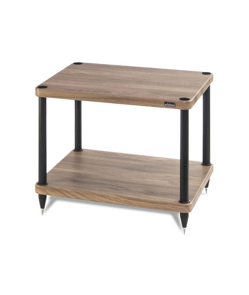 Solidsteel S3-2 Hi-Fi Rack Colour Walnut