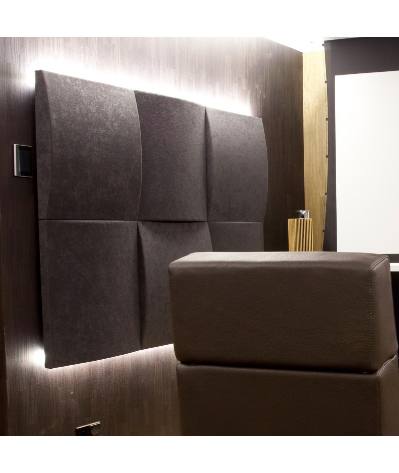 Vicoustic Cinema Round Premium Absorber Panels Colour Brown