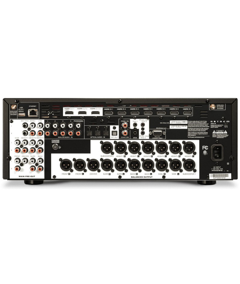 Anthem AVM 70 8K AV Preamplifier Processor