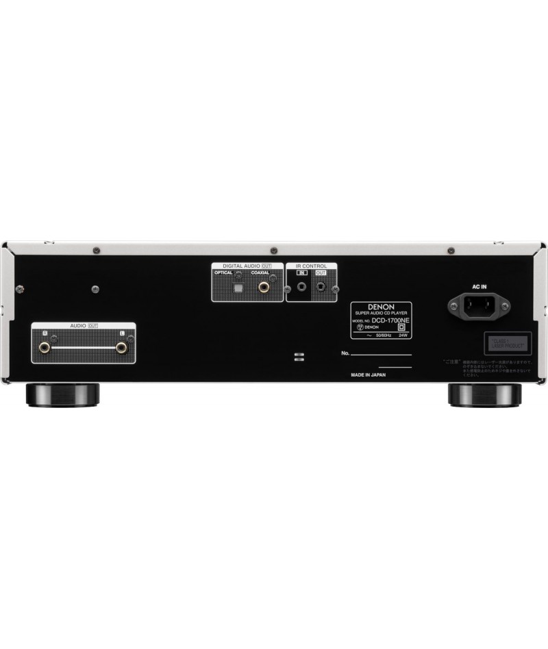 Denon DCD-1700NE SACD / CD Player Colour Silver
