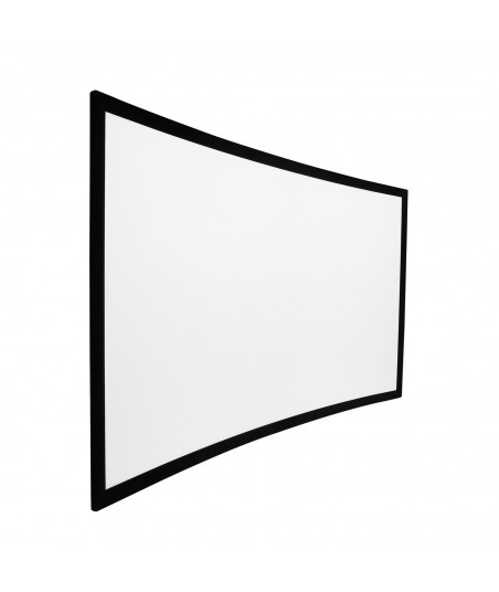 Visualax 135" Fixed Frame CinemaScope Acoustic Transparent Curved ...