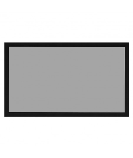 Visualax 150" Fixed Frame High Contrast Grey Projector Screen 16:9