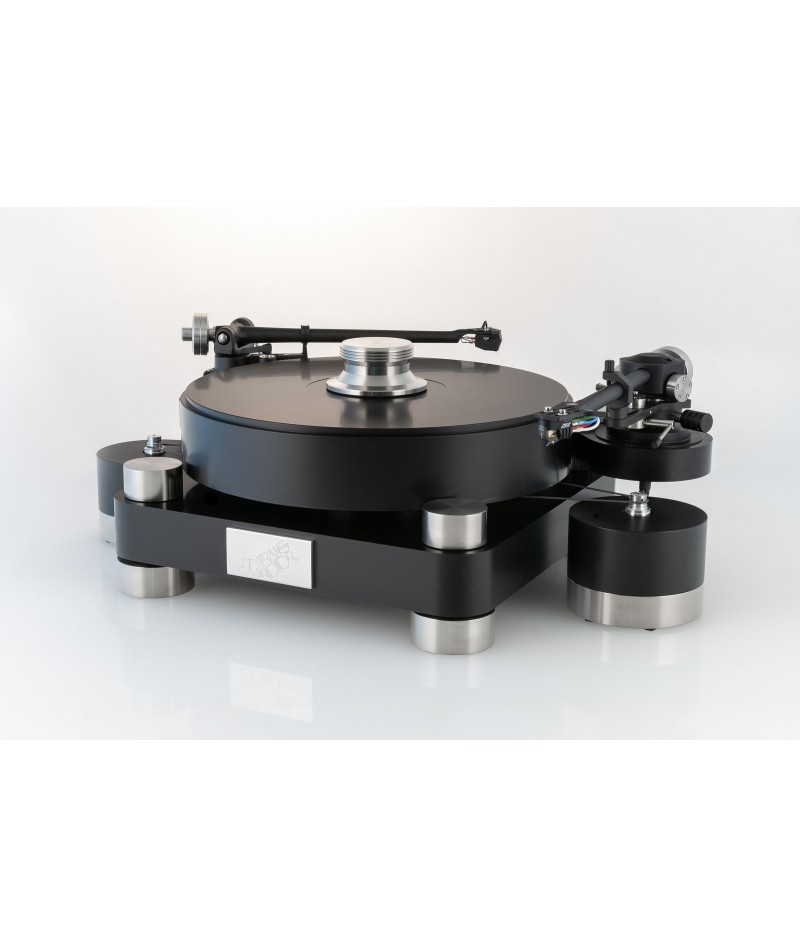 Transrotor Massimo Nero TMD Turntable with TRA 9 black, MC Figaro, two ...