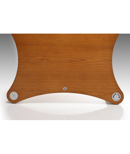 Solid Tech Radius Duo 2 Audio Rack Colour Cherry Finish Silver Anodised